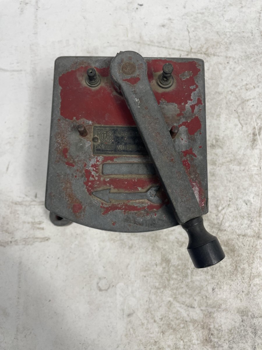 Antique Industrial Switch, Italy, 1920s for sale at Pamono