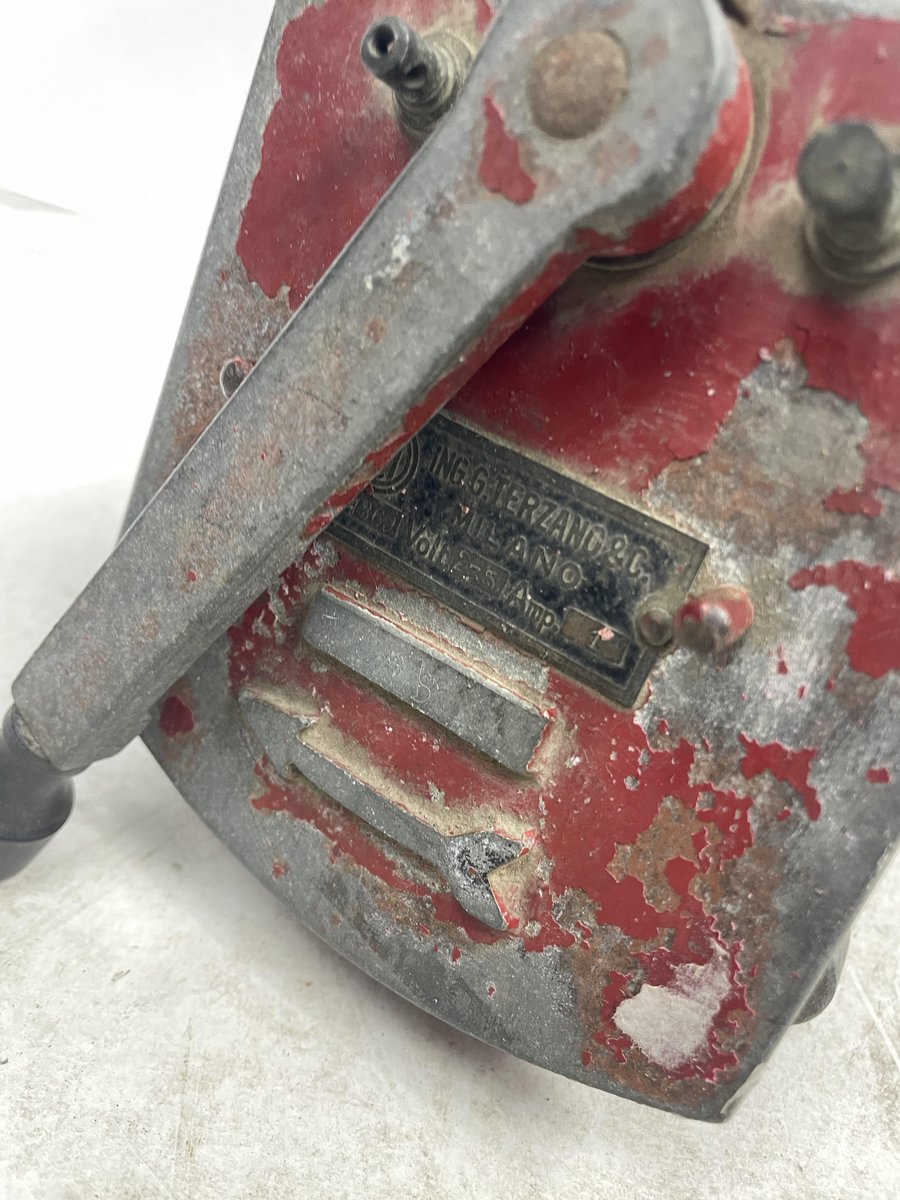 Antique Industrial Switch, Italy, 1920s for sale at Pamono