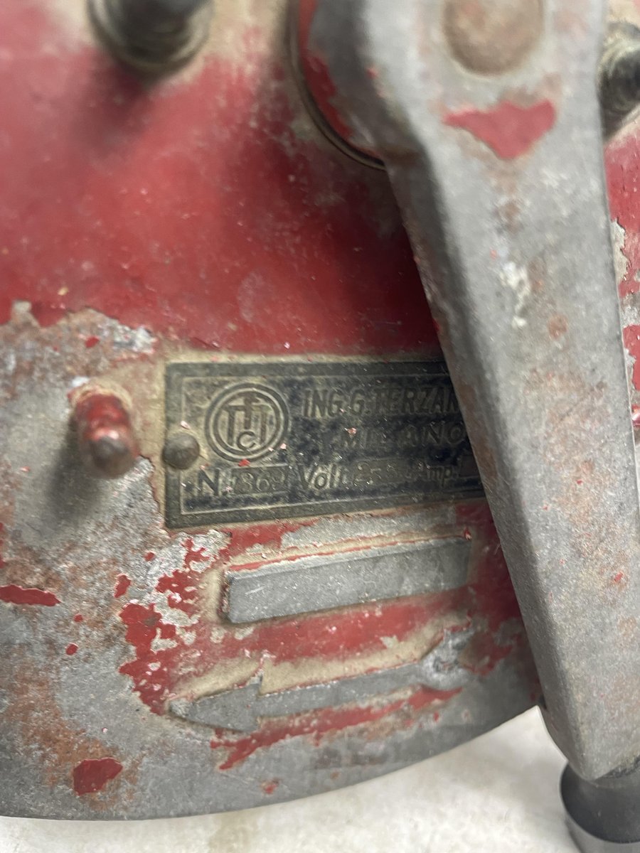 Antique Industrial Switch, Italy, 1920s for sale at Pamono