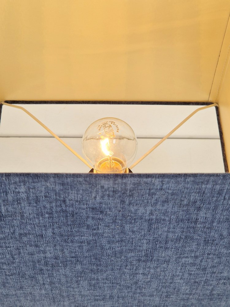 Vintage Carrara Marble Table Lamp, 1960s for sale at Pamono