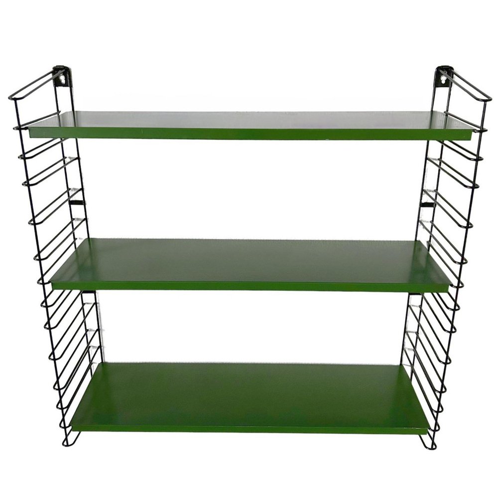 Vintage Modular Wall Rack in Green & Black from Tomado, 1950s for sale ...