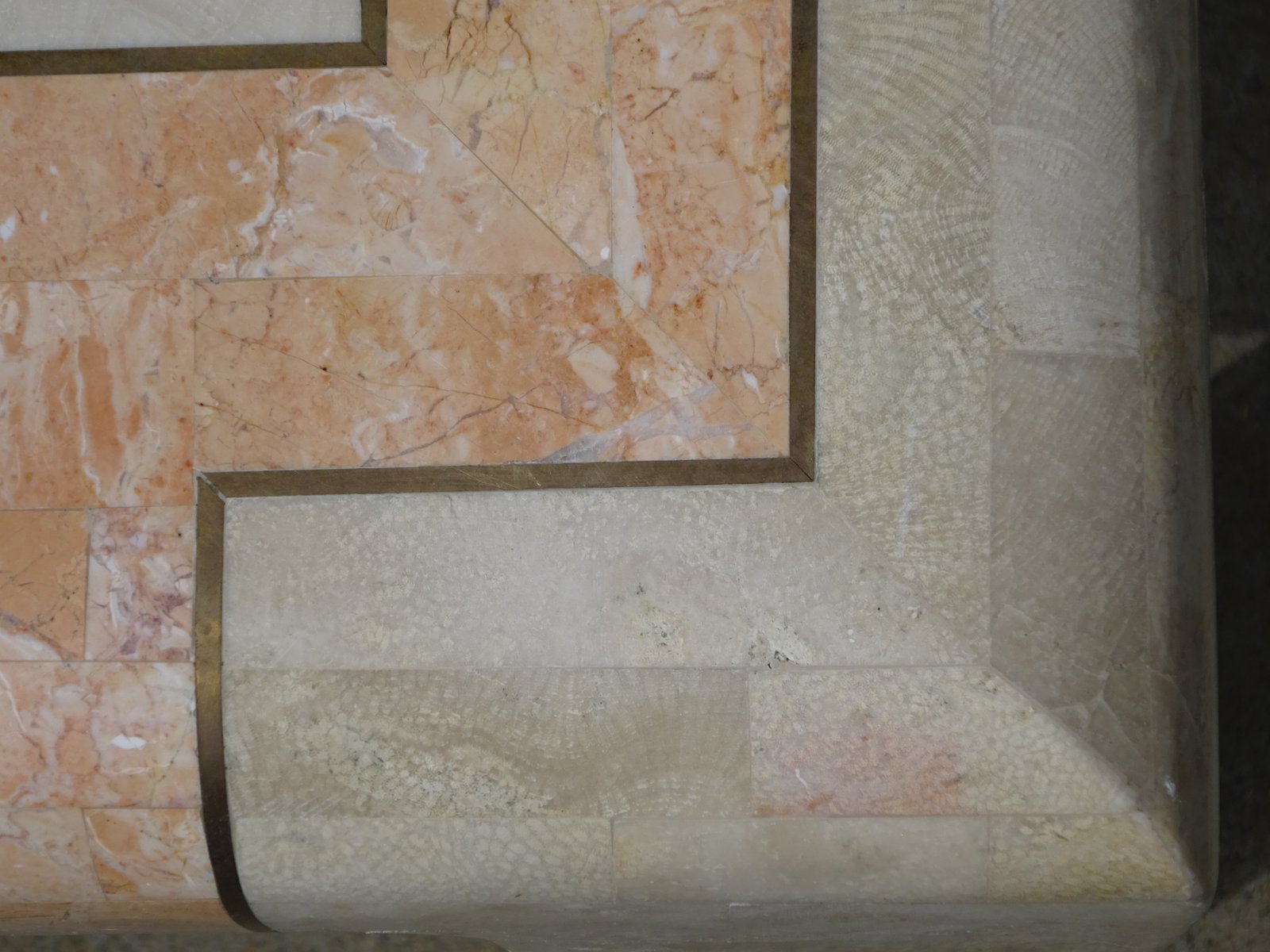 Stone Marquetry Living Room Table, 1950s for sale at Pamono