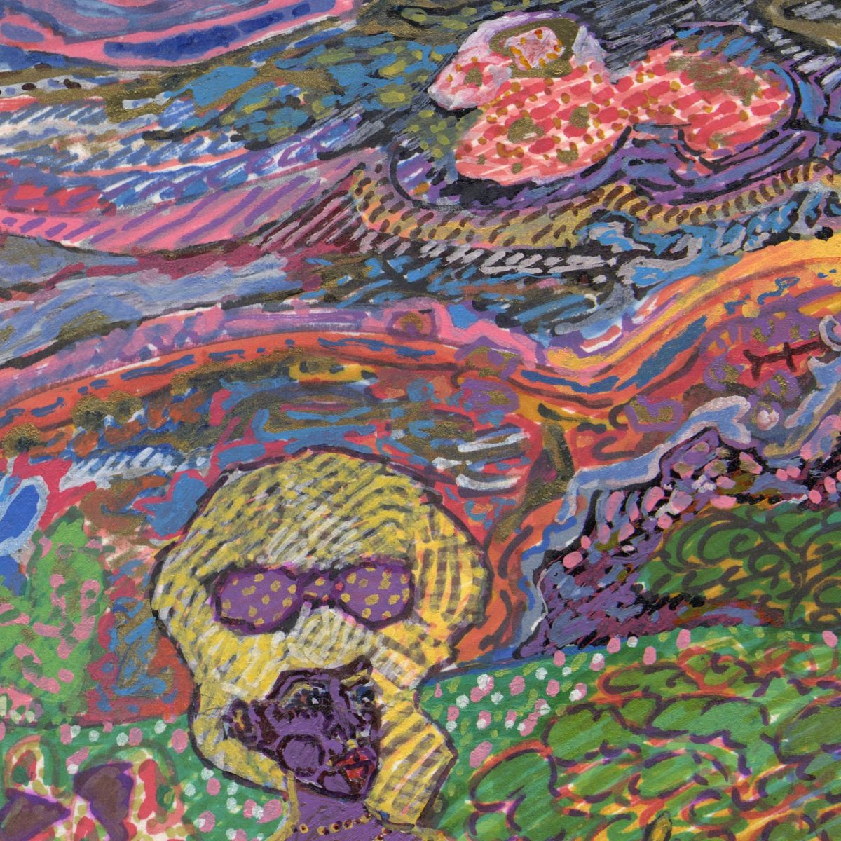 Jeremy Steig, Figurative Composition, 1992, Mixed Media Drawing for ...