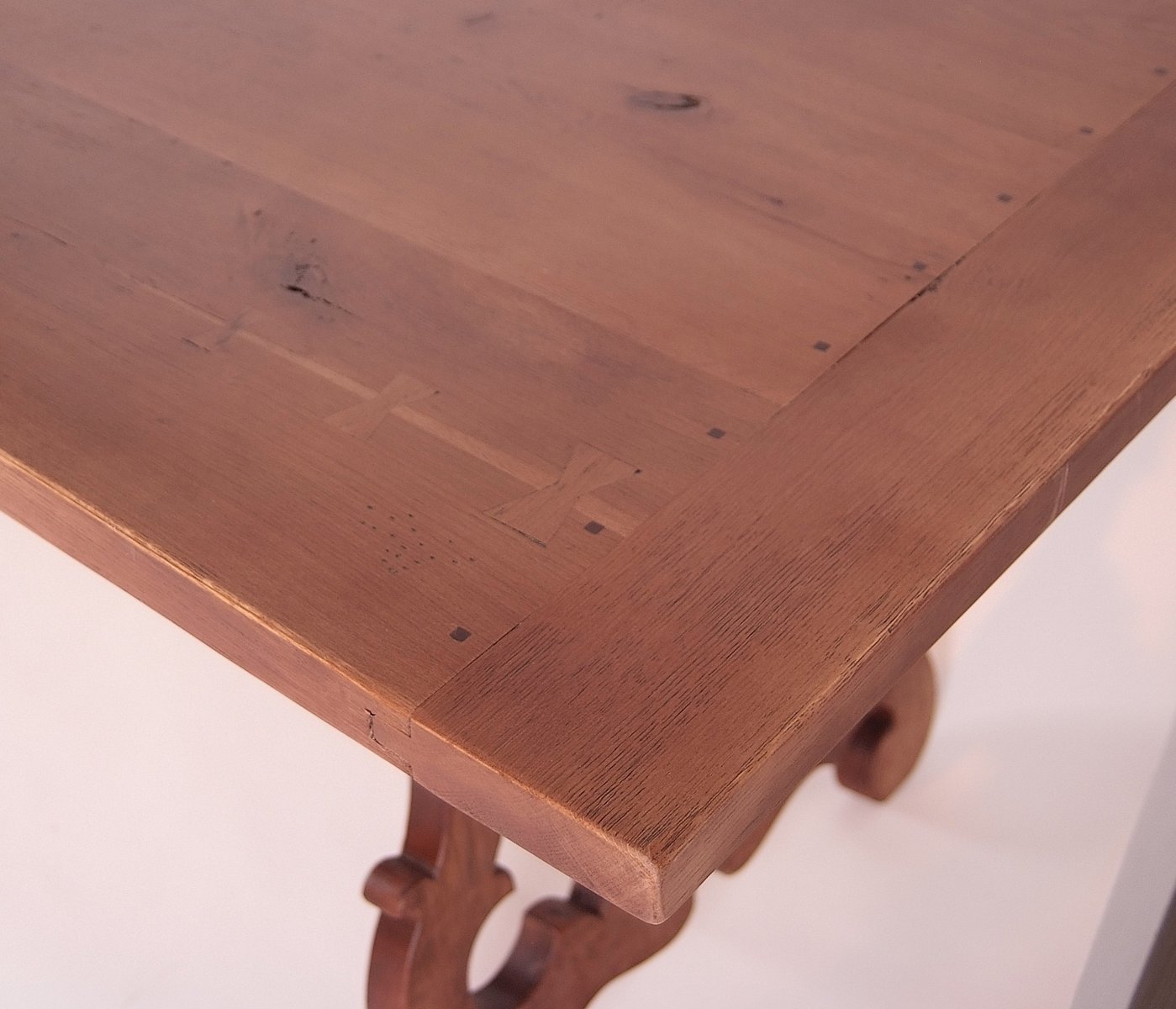 Spanish Revival Oak Dinning Table from Bergier Art for sale at Pamono