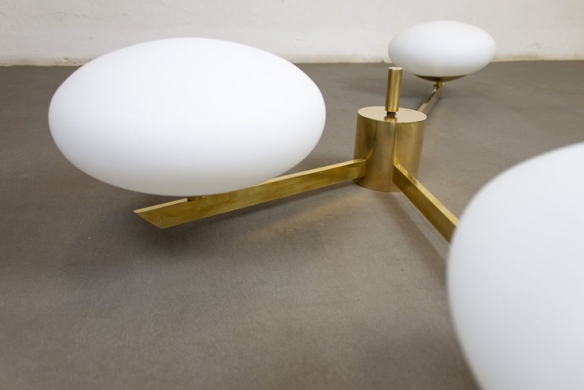 Stella Lamp by Angelo Lelli for Arredoluce, 1970s for sale at Pamono