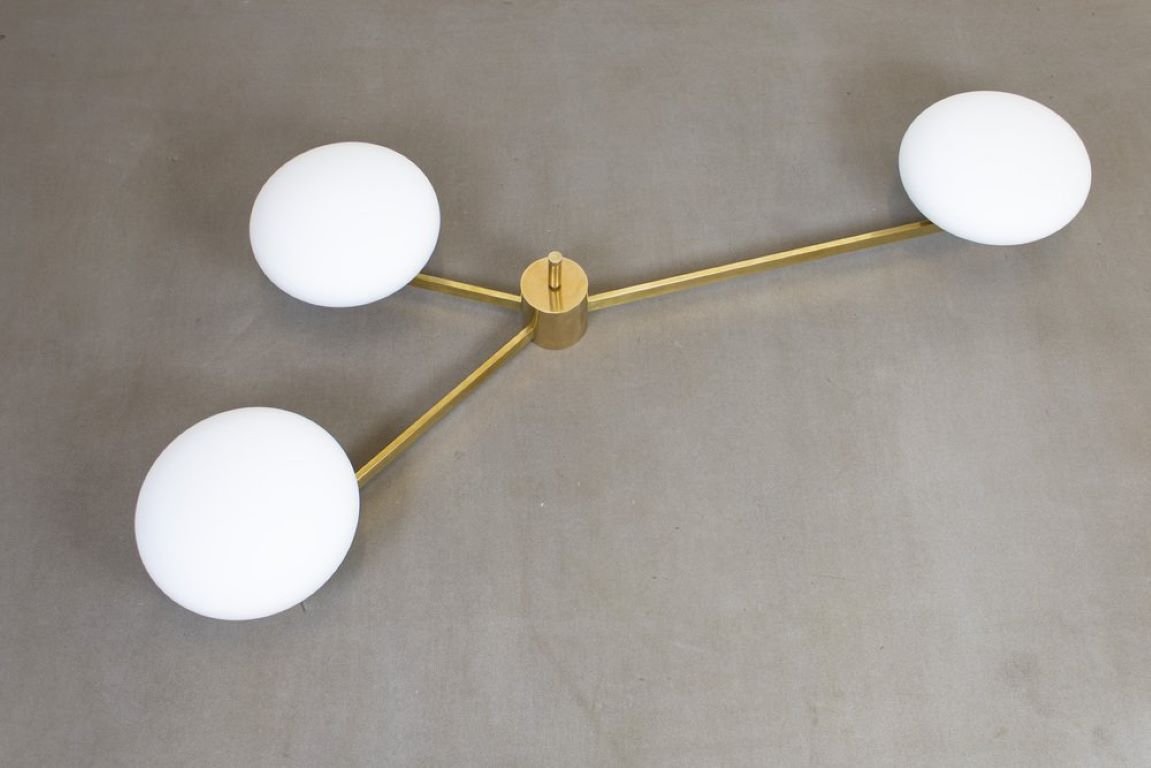 Stella Lamp by Angelo Lelli for Arredoluce, 1970s for sale at Pamono