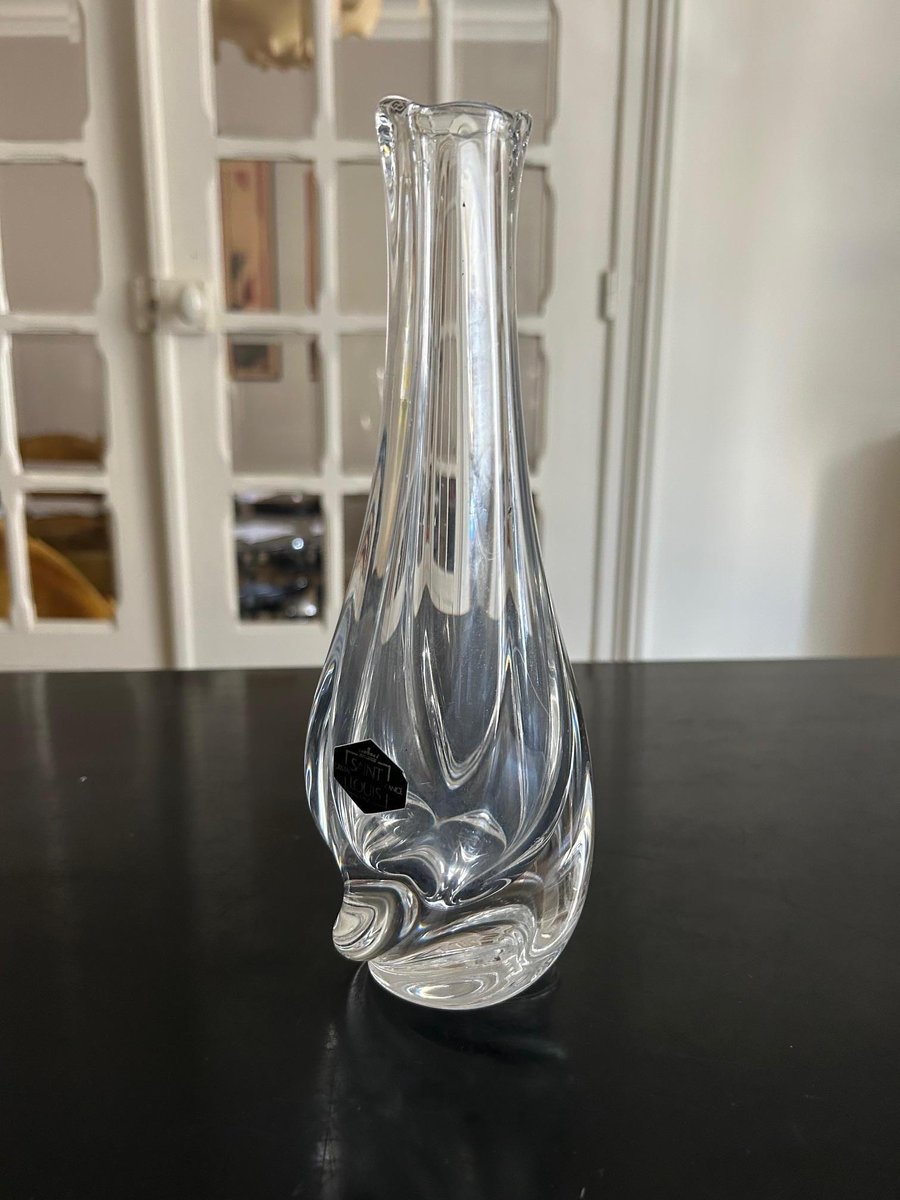 Crystal Vase from Saint Louis for sale at Pamono