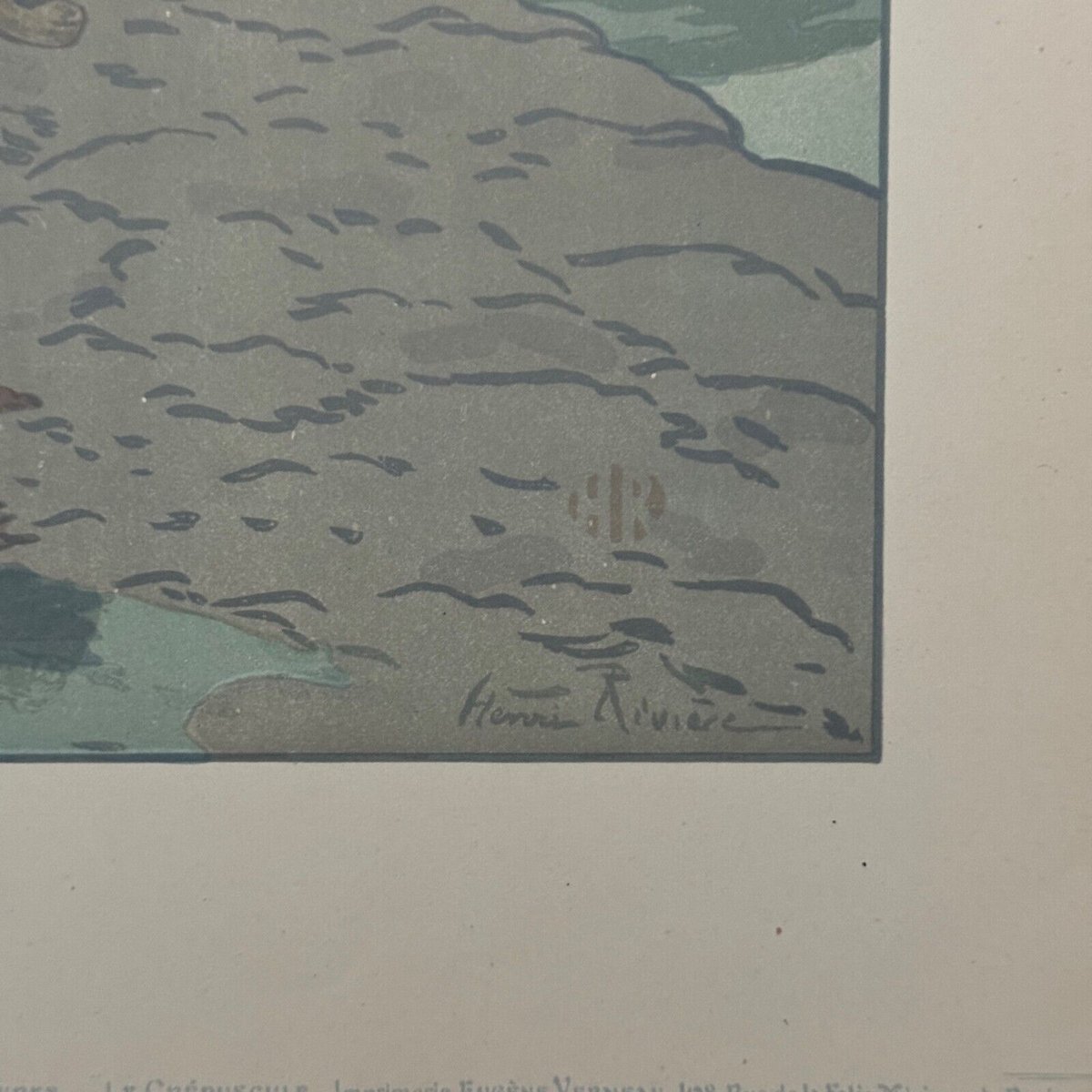 Henri Rivière, La Féérie des Heures: Le Crépuscule, Lithograph for sale ...