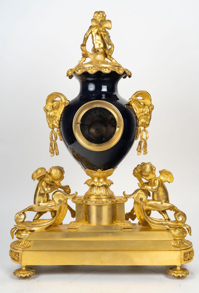 Large Napoleon III Clock, 19th Century for sale at Pamono