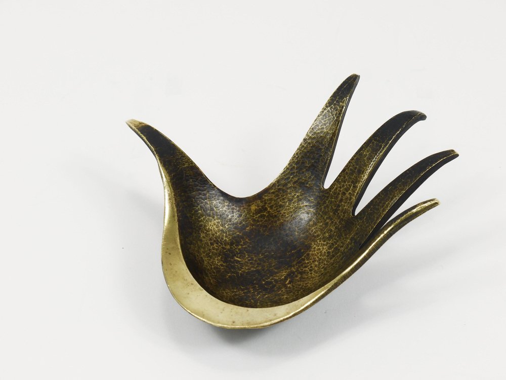 Sculptural Brass Hand by Herta Baller for Walter Bosse, 1950s for sale ...