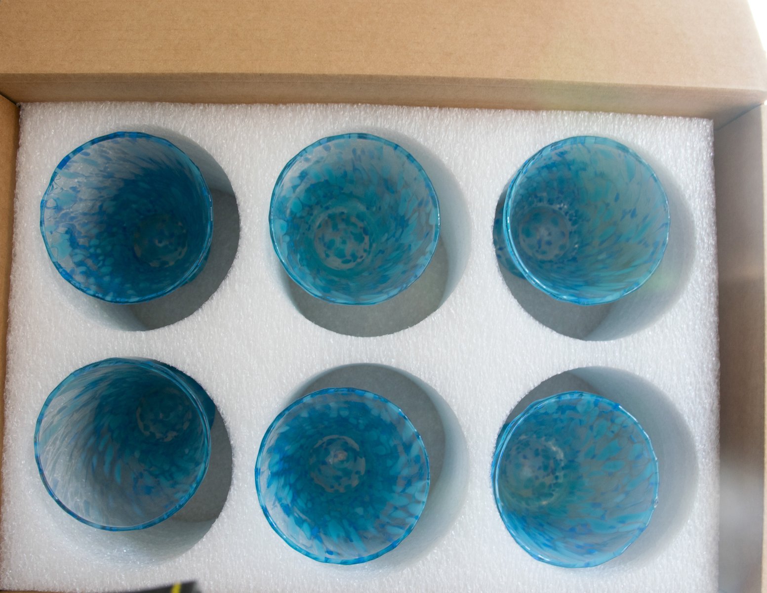 Italian Water Glasses by Maryana Iskra, Set of 6 for sale at Pamono