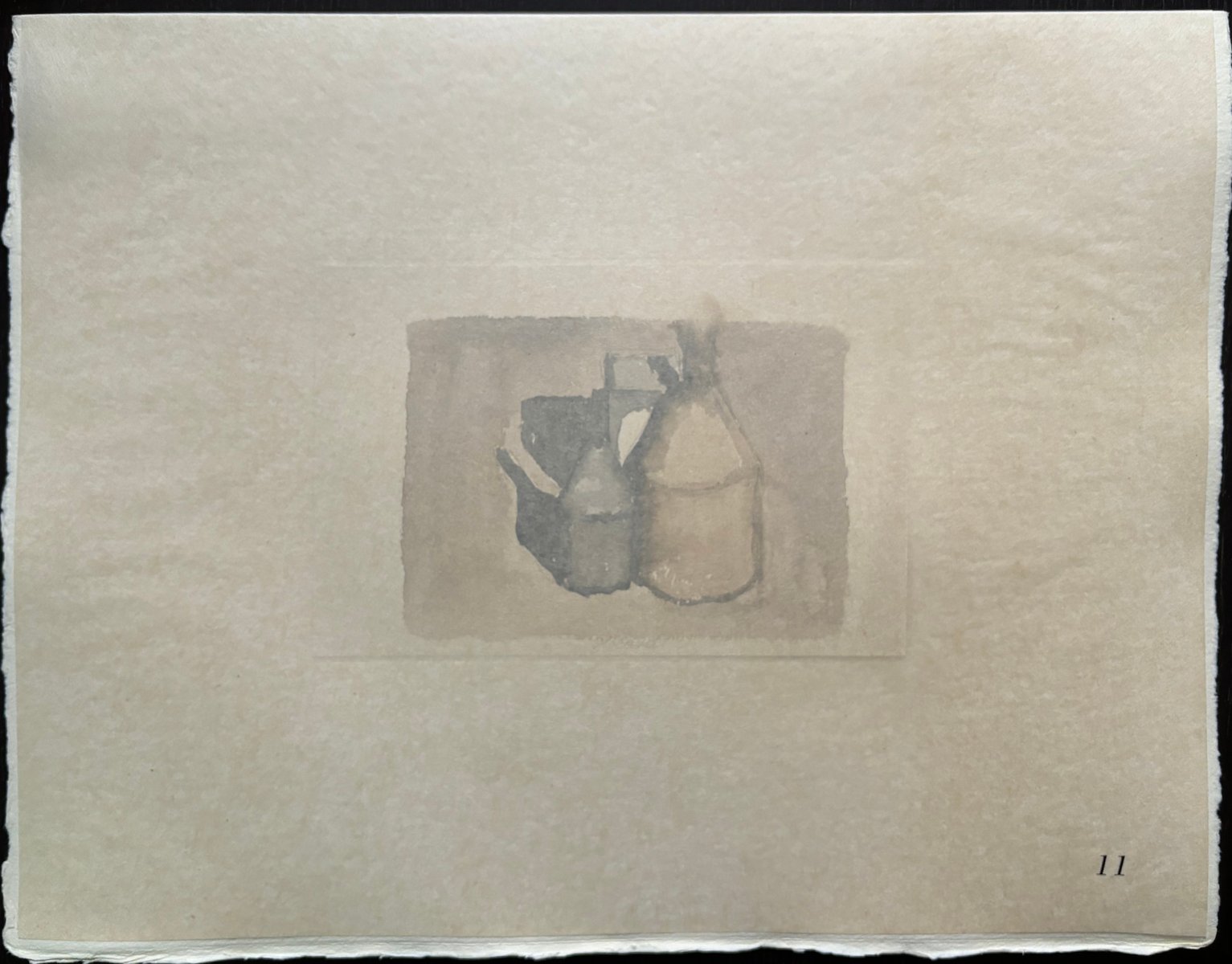 Giorgio Morandi, Stillleben, 1956-1973, Lithographie bei Pamono kaufen