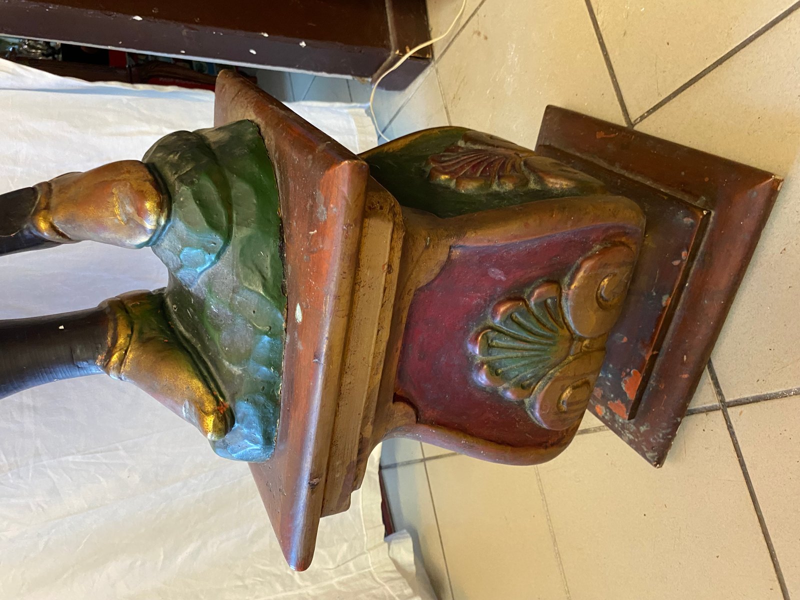 Venetian Moorish Torchiere, 1950s for sale at Pamono