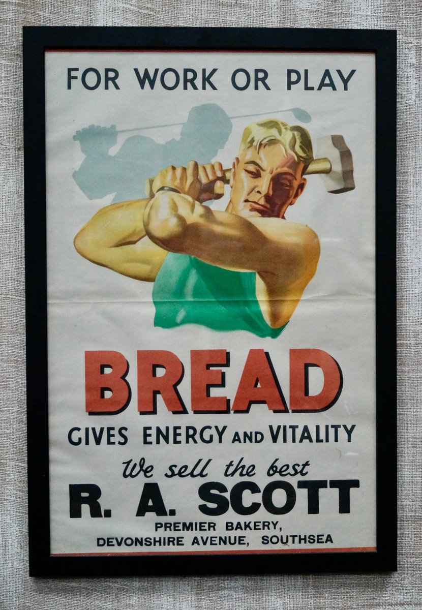 Vintage Scotts Bakery Advertising Poster, 1920s for sale at Pamono