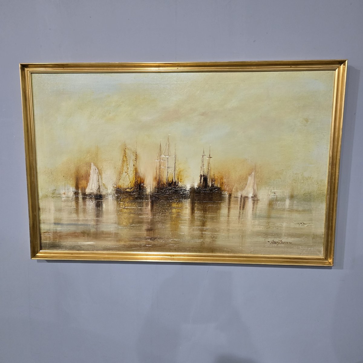 Peter Dunn, Meereslandschaft, 1970, Öl auf Leinwand bei Pamono kaufen