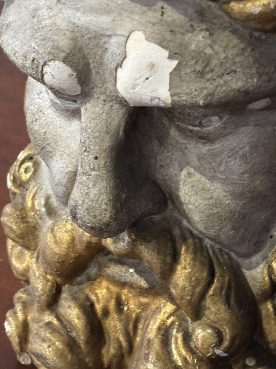 Greek God Bust in Plaster for sale at Pamono