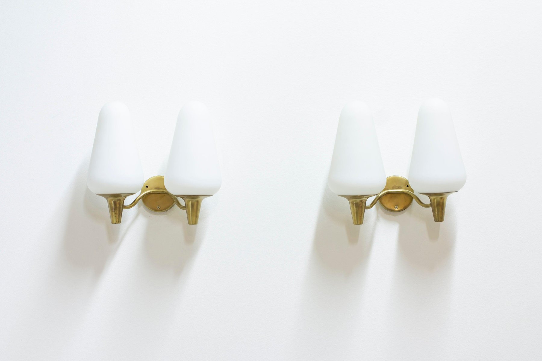 Wall Lamps by Harald Elof Notini, 1950s, Set of 2 for sale at Pamono