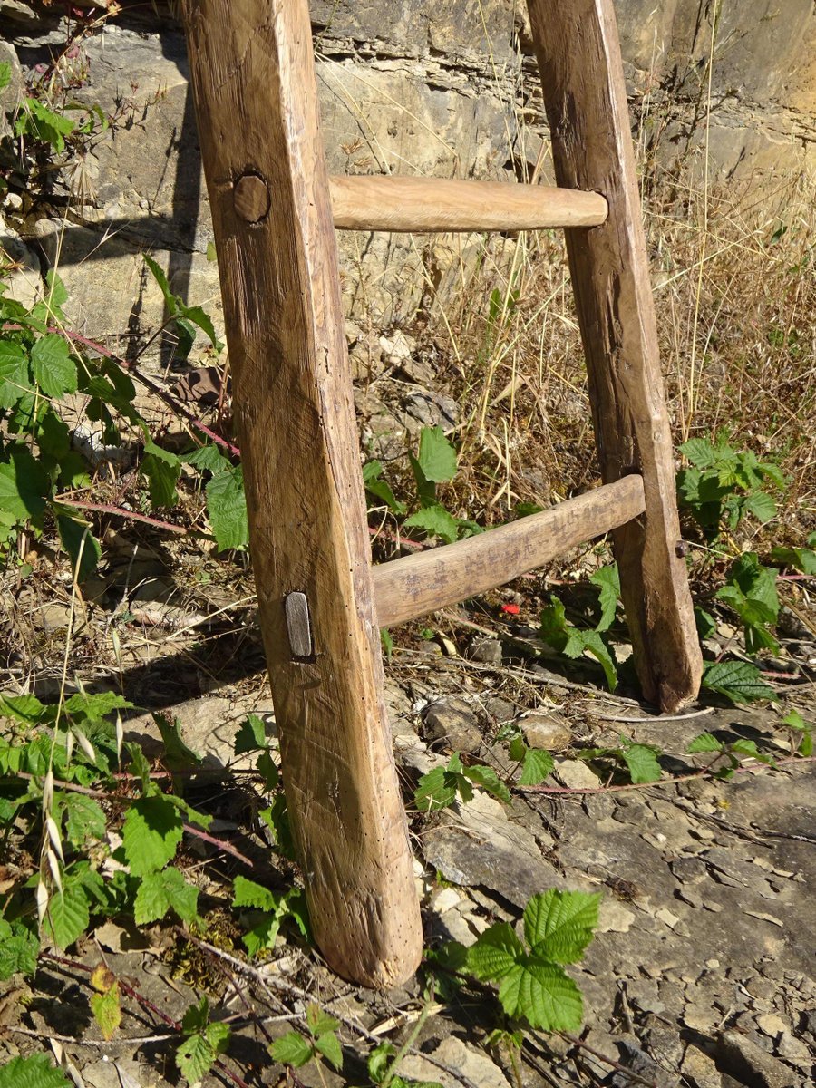 Antique Ladder in Oak for sale at Pamono