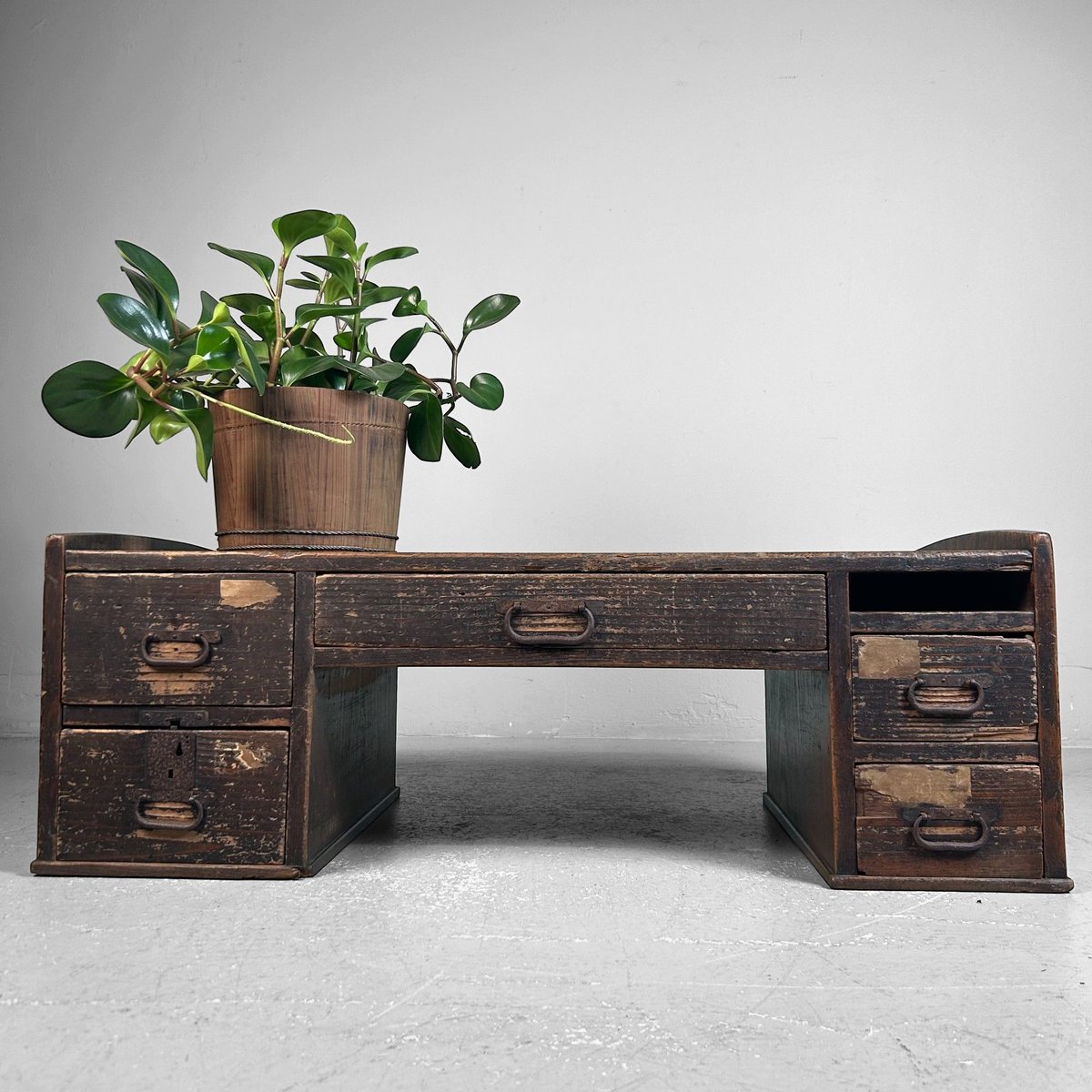 Meiji Era Minimalist Shosai-Ki Writing Desk, Japan, 1890s for sale at ...