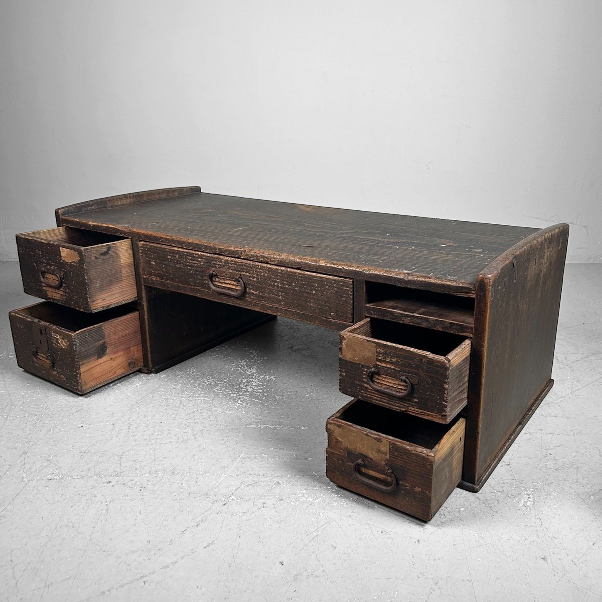 Meiji Era Minimalist Shosai-Ki Writing Desk, Japan, 1890s for sale at ...