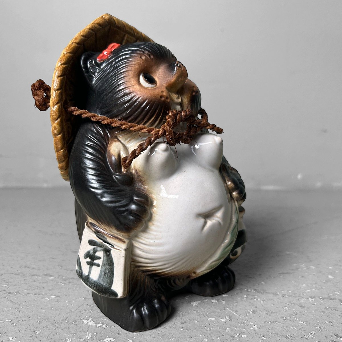 Decorative Tanuki Statue, Japan, 1980s for sale at Pamono