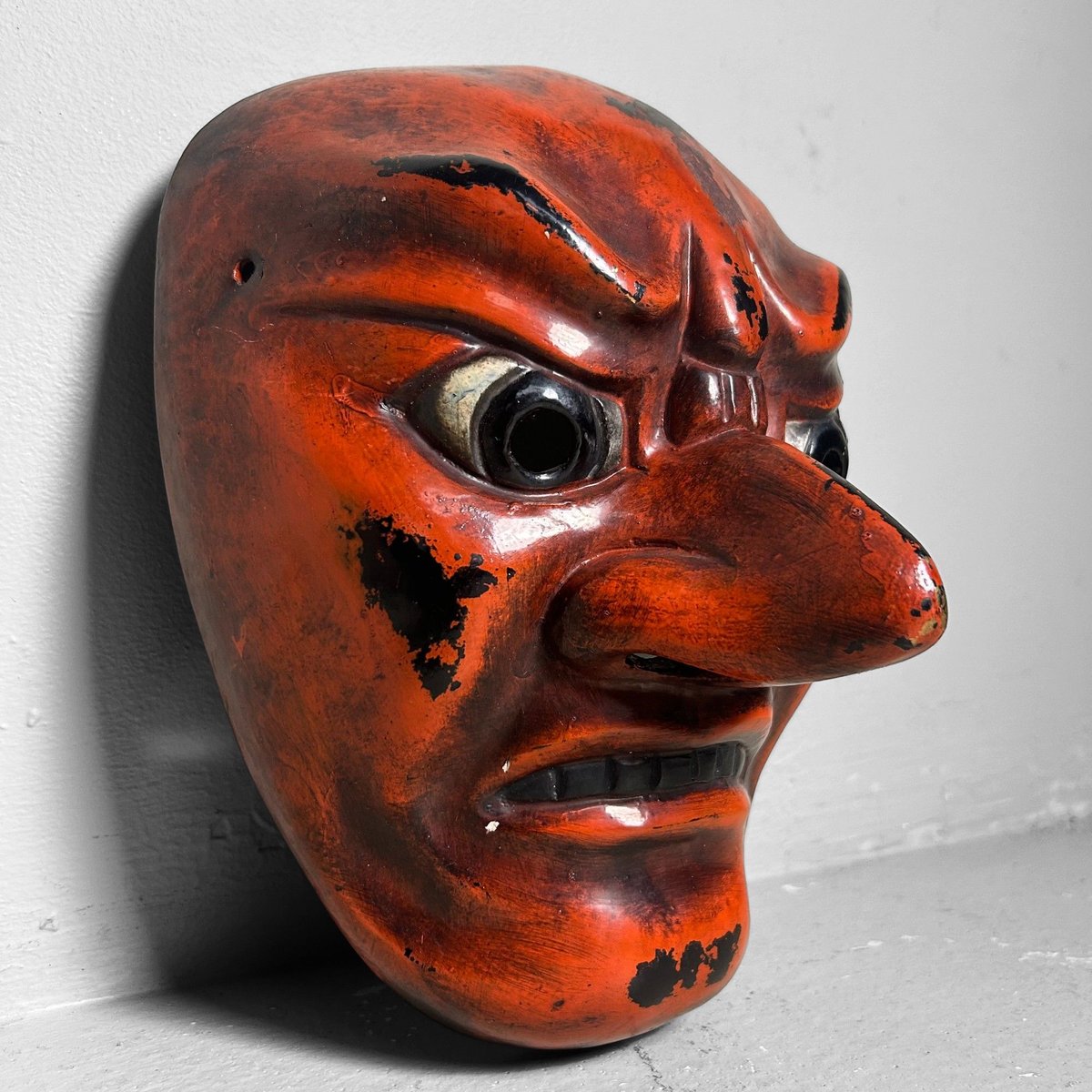 Japanese Theater Mask, 1970s for sale at Pamono