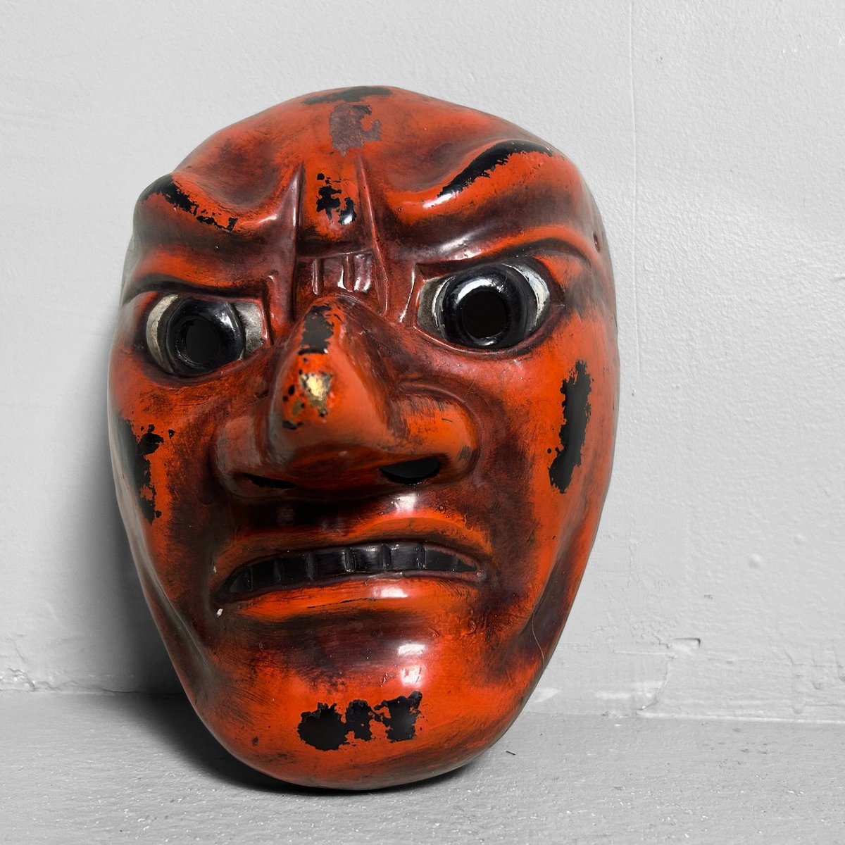 Japanese Theater Mask, 1970s for sale at Pamono