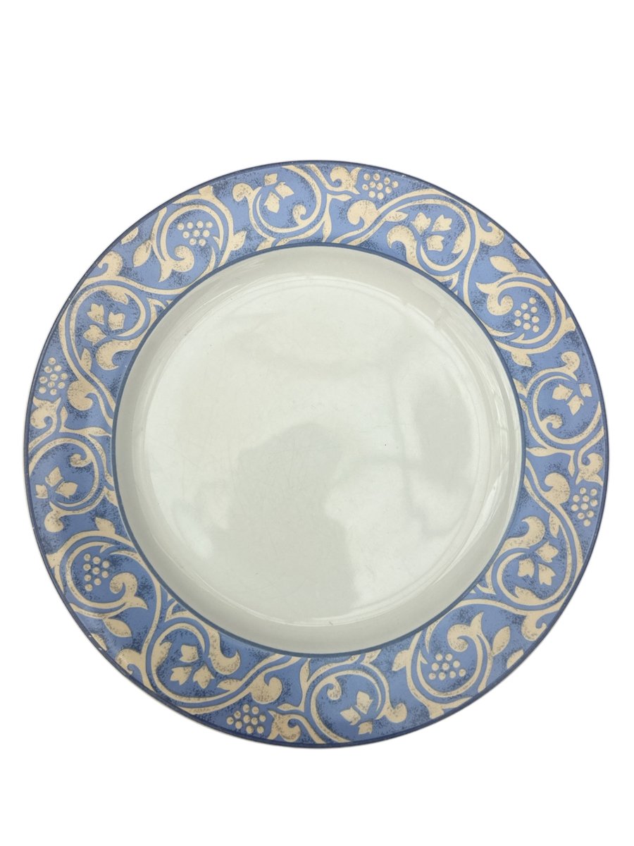 Blue Flag Real Stoneware Plates, Set of 42 for sale at Pamono