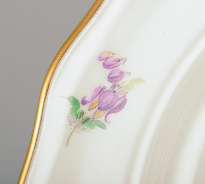German Dinner Plates in Porcelain from Meissen, 1920s, Set of 5 for ...