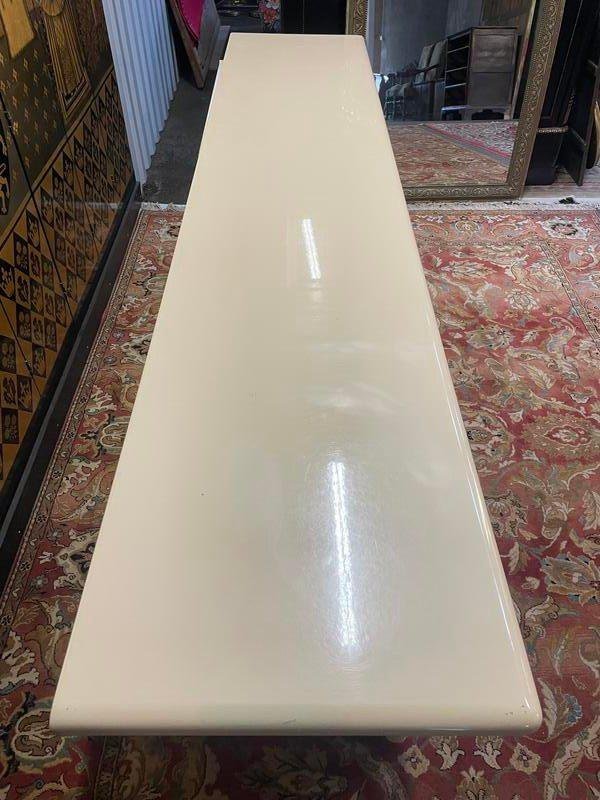 Sideboard in Beige Lacquer, 1970 for sale at Pamono