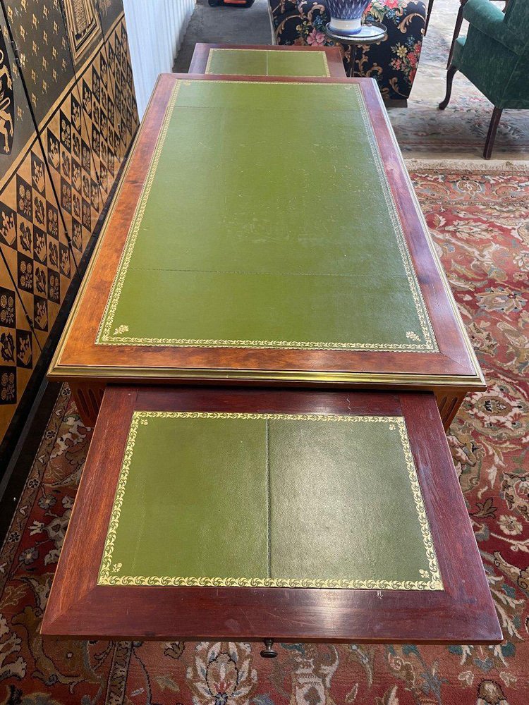 Flacher Schreibtisch im Louis Xvi-Stil bei Pamono kaufen