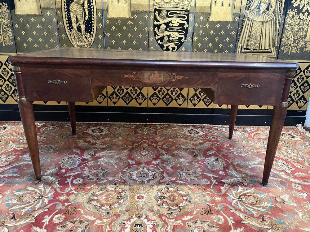 Art Deco Flat Desk for sale at Pamono