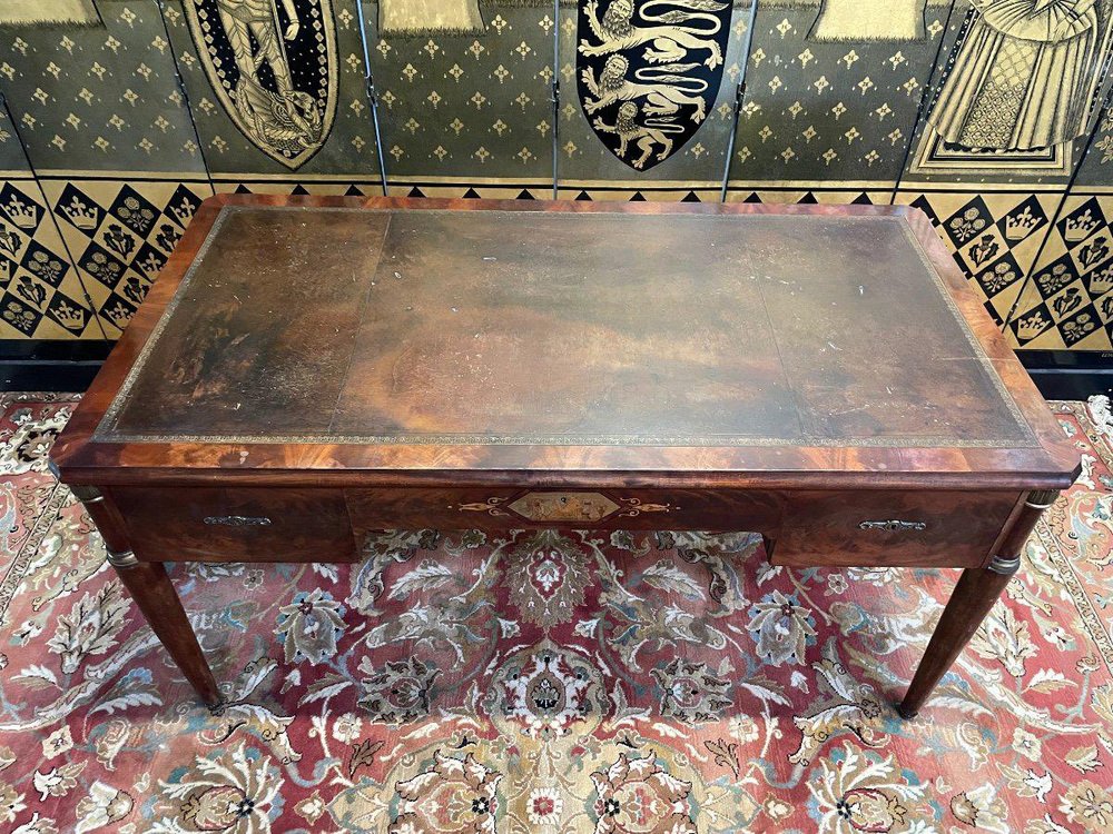Art Deco Flat Desk for sale at Pamono