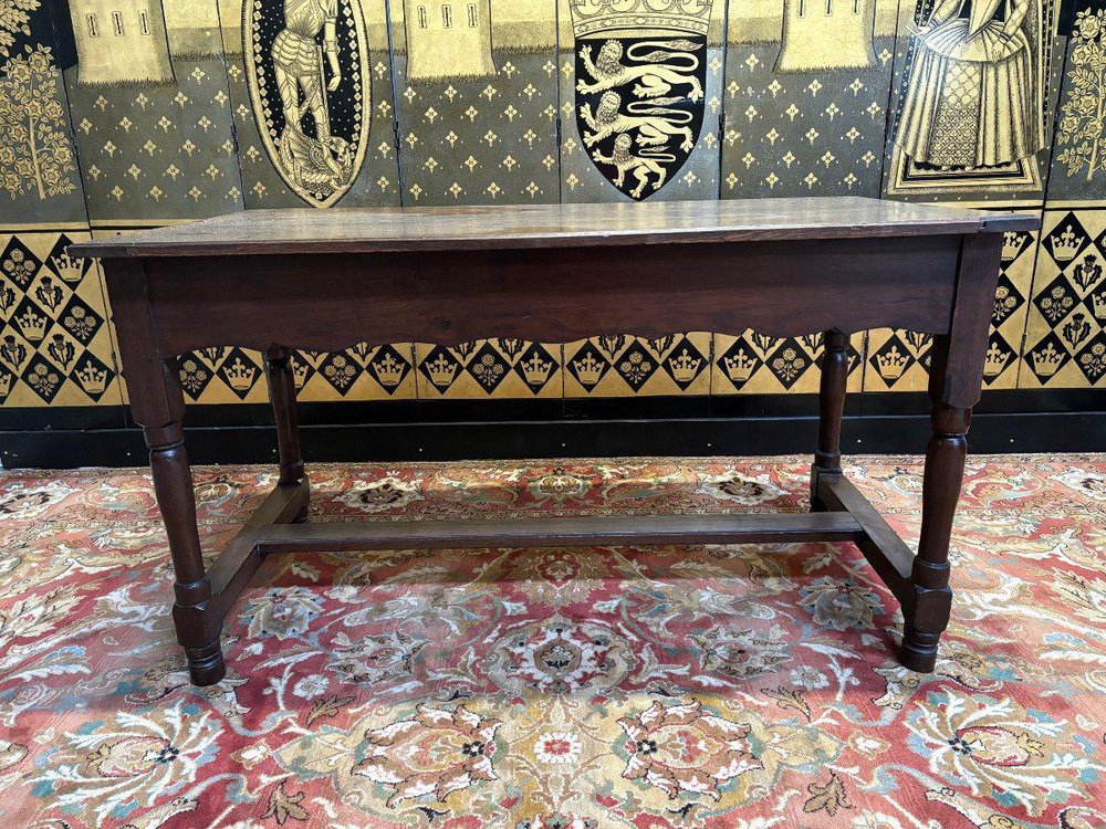 19th century Renaissance Oak Table for sale at Pamono