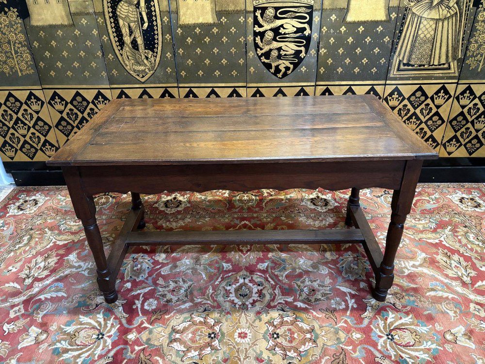 19th century Renaissance Oak Table for sale at Pamono