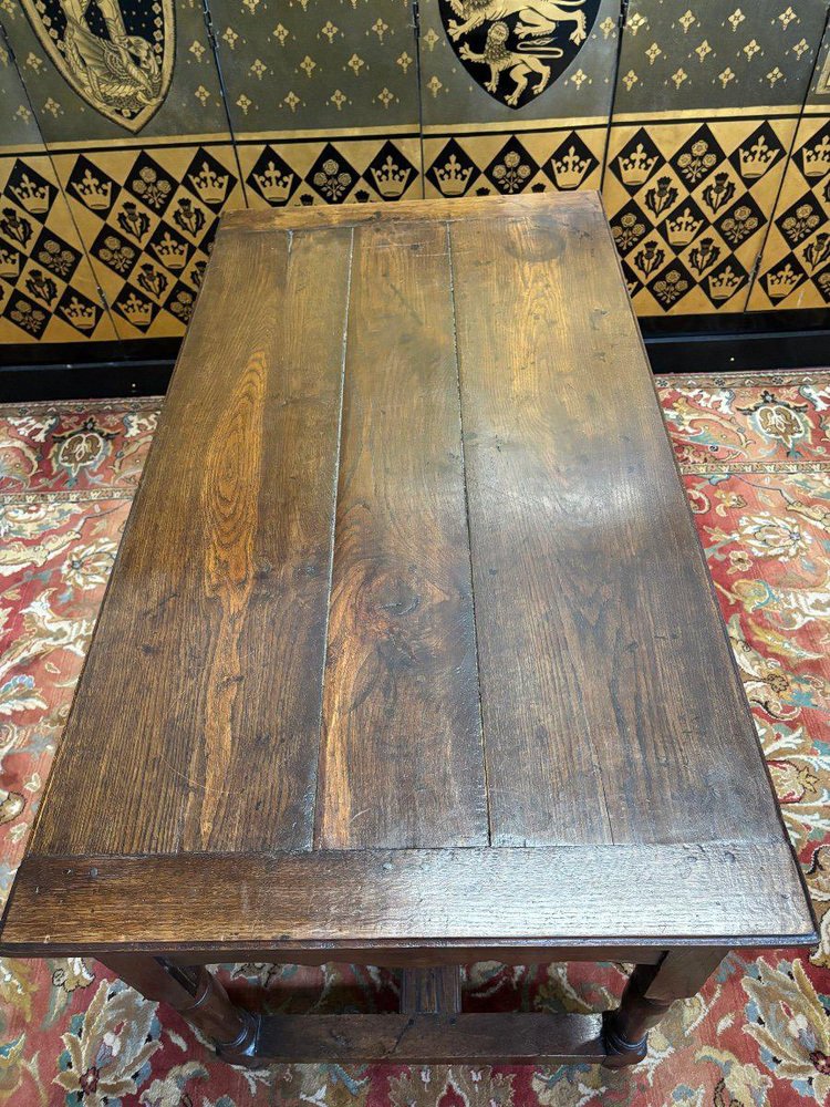19th century Renaissance Oak Table for sale at Pamono
