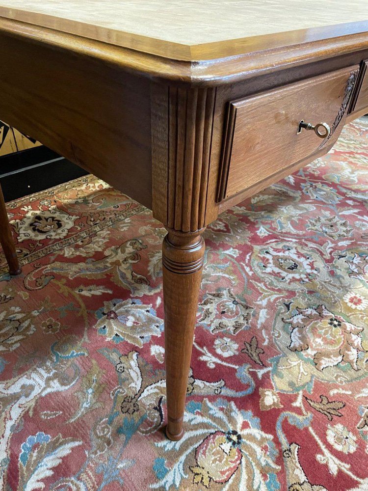 Art Deco Flat Desk for sale at Pamono