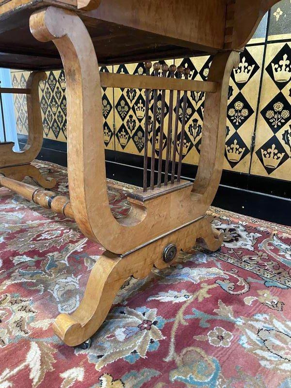 Charles X Style Lyre Desk for sale at Pamono