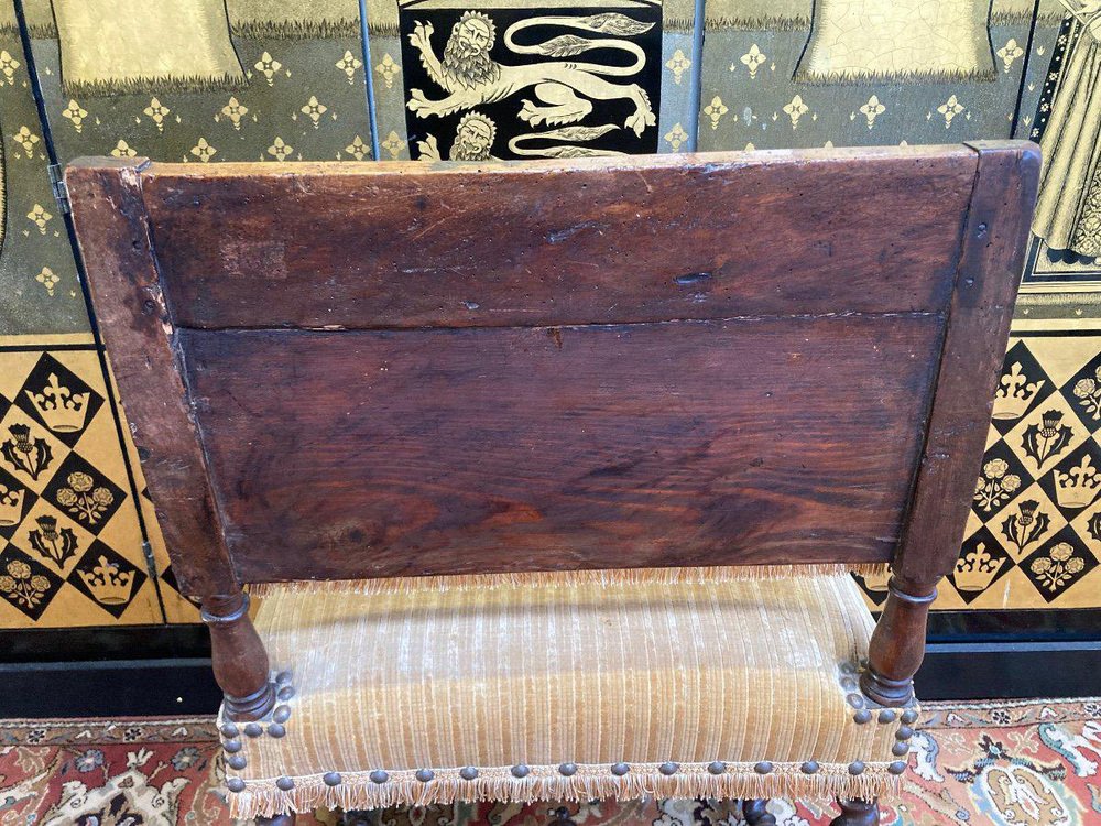 Louis XIII Wood Armchair for sale at Pamono