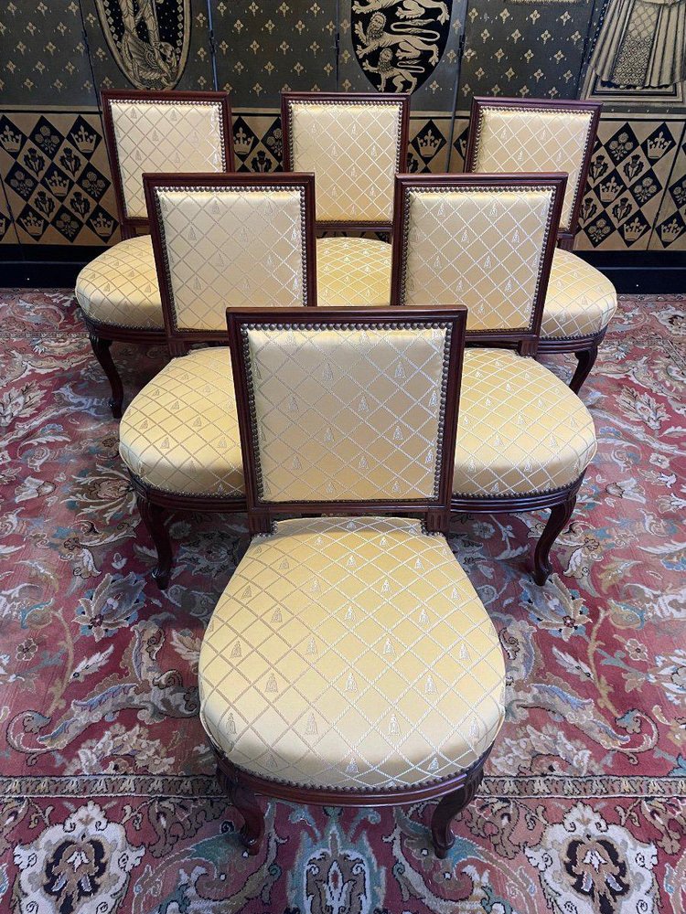 Napoleon III Chairs, Set of 6 for sale at Pamono