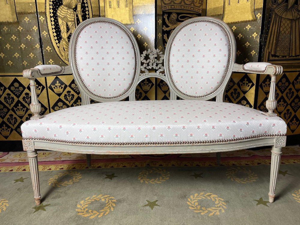 19th Century Louis XVI Bench for sale at Pamono