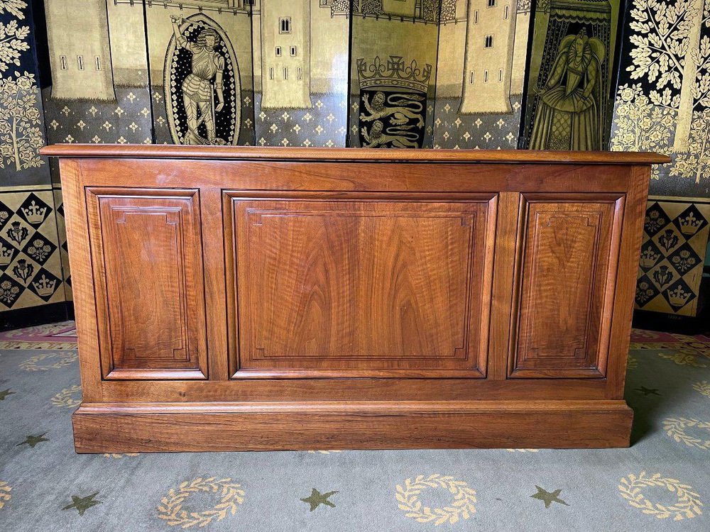 Ministers Desk with Walnut Boxes for sale at Pamono