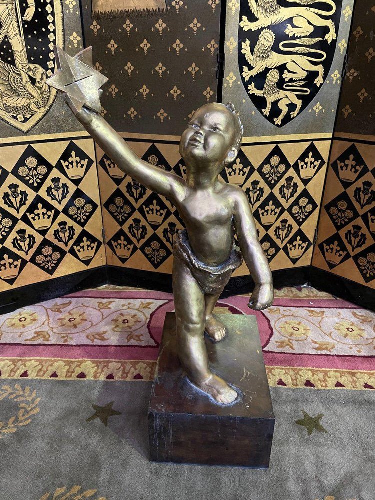 Bronze with Child Wearing a Star of David by Anouk Dupont for sale at ...