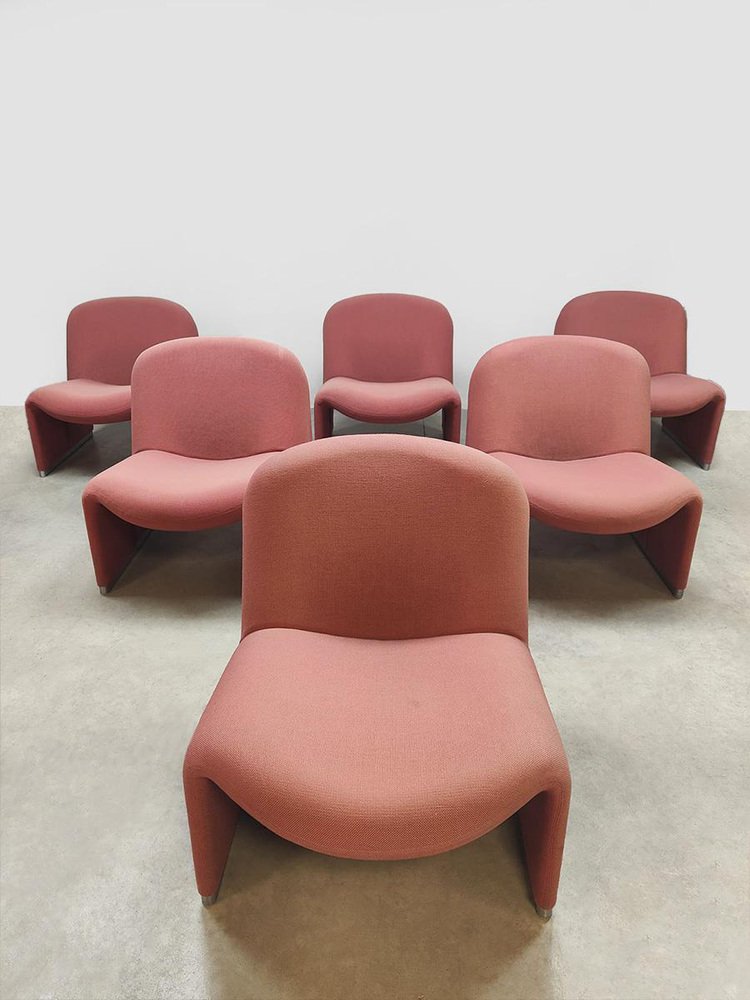 Vintage Alky Stühle von Giancarlo Piretti, 1970er, 6er Set bei Pamono ...