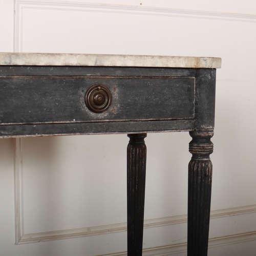 Narrow Regency Painted Console Table for sale at Pamono