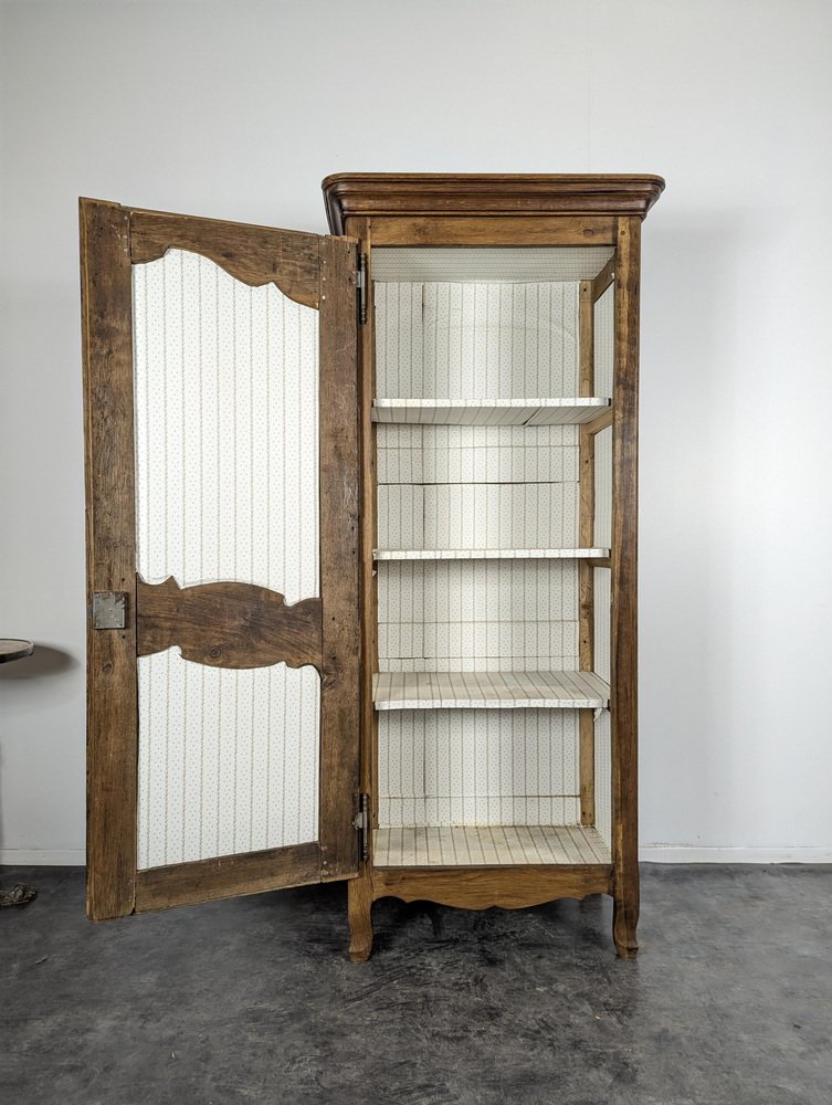 Vintage Rustic Oak Wardrobe for sale at Pamono