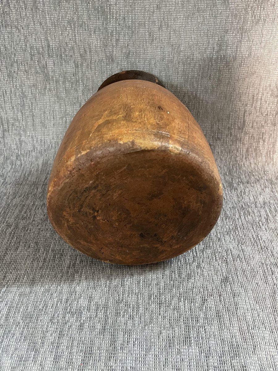 Wood Himachal Pot, 1920s for sale at Pamono