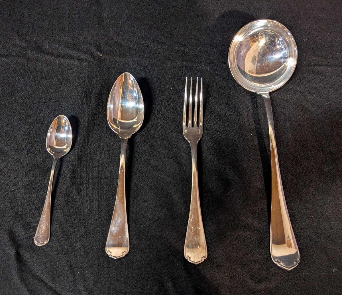 Japan Model Silver Metal Cutlery from Christophe Brand for sale at Pamono