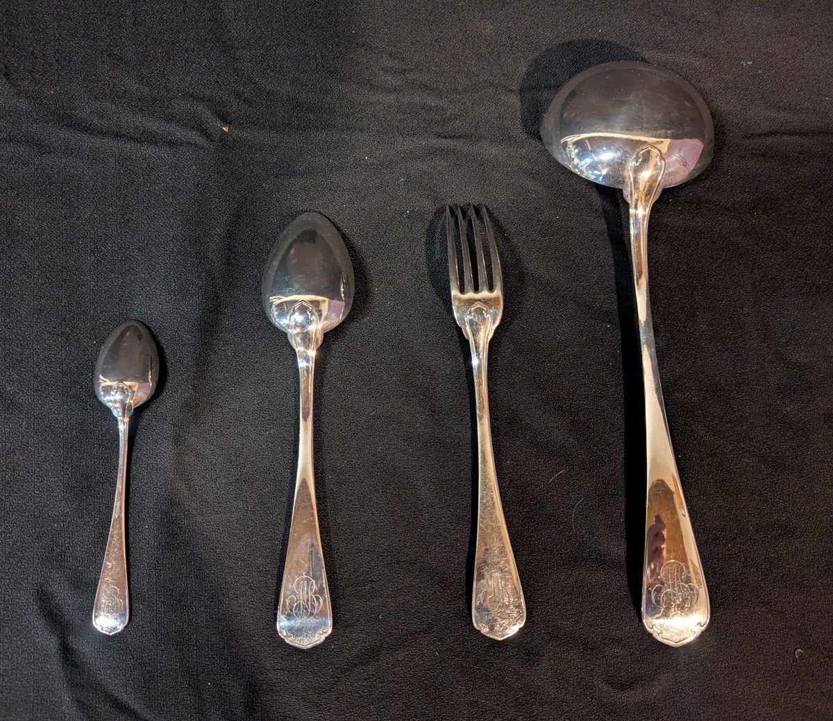 Japan Model Silver Metal Cutlery from Christophe Brand for sale at Pamono