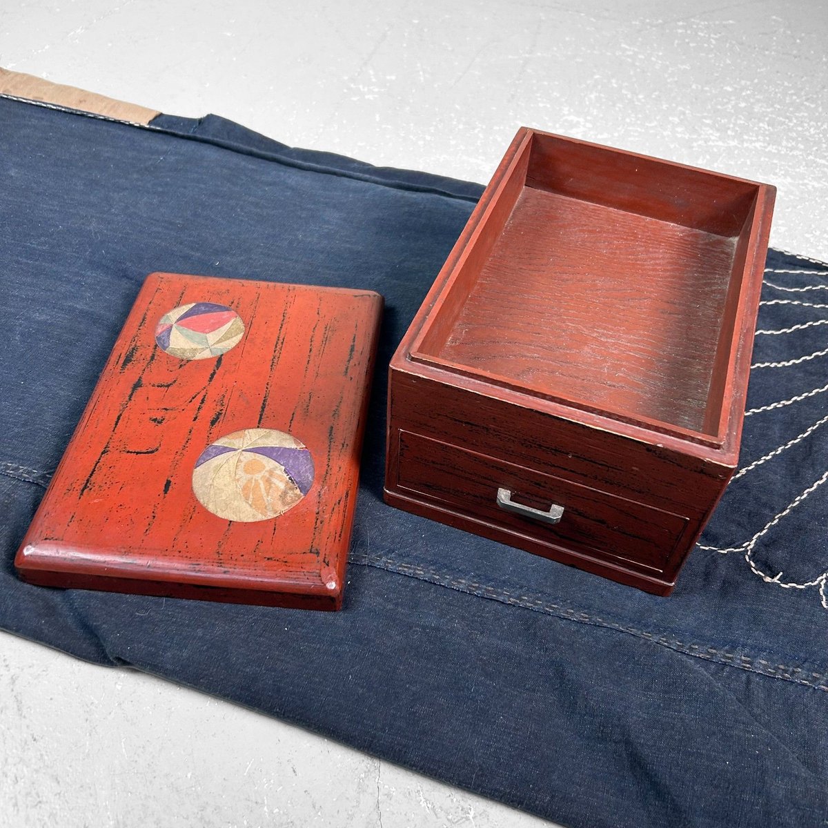 Vintage Japanese Writing Box, 1950s for sale at Pamono